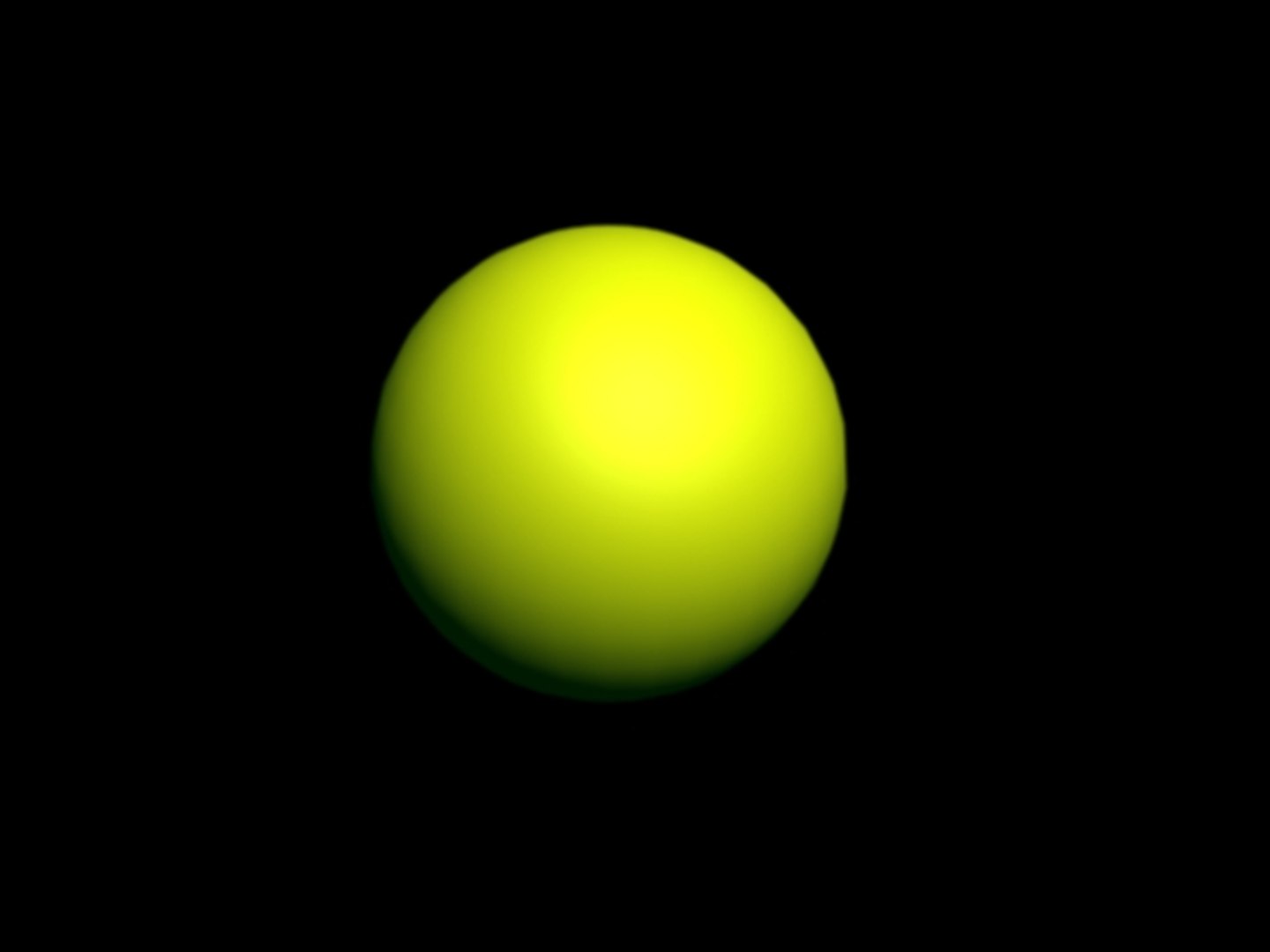 3D Yellow Ball Model - TurboSquid 1328747