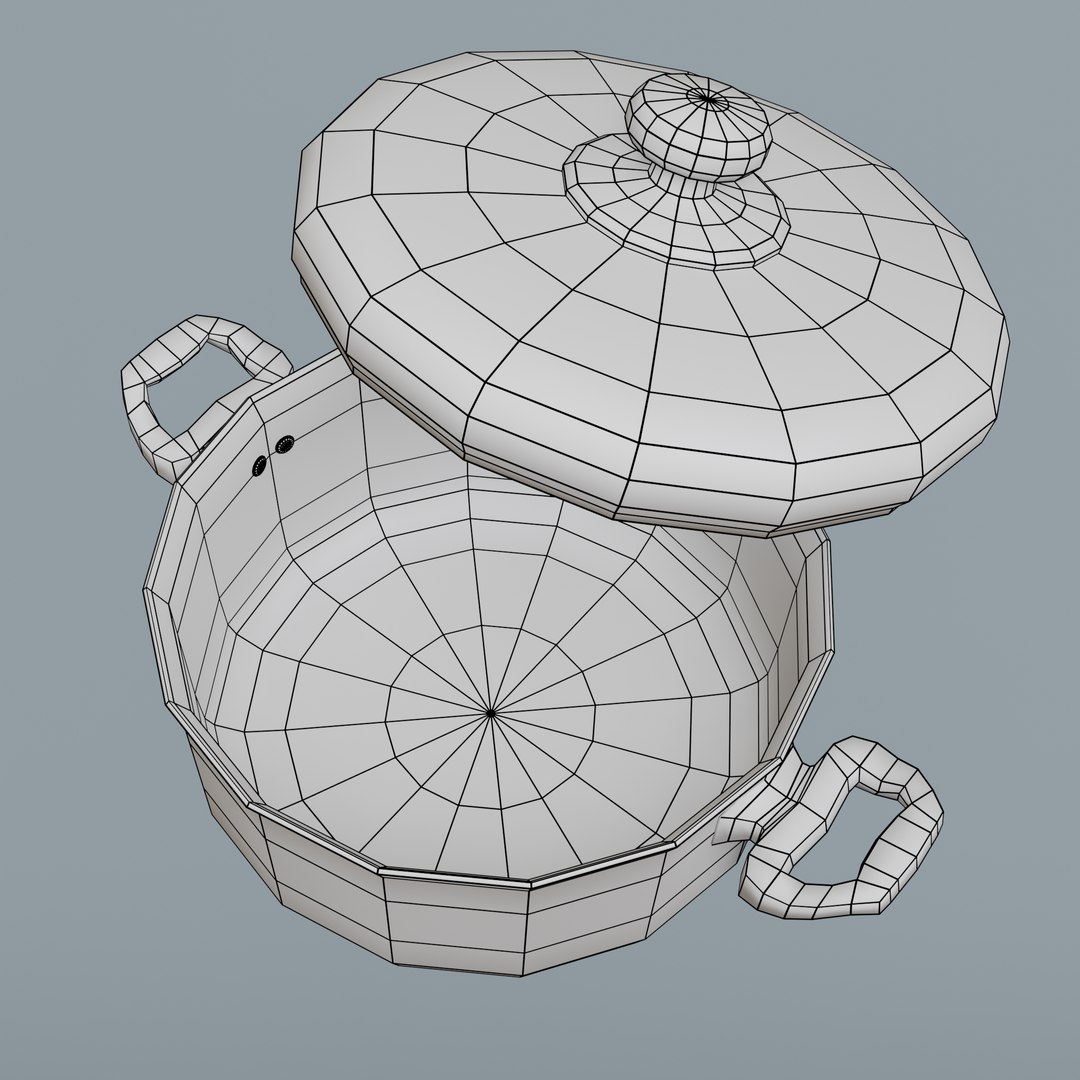 Cooking Pot 3D Model - TurboSquid 1774961