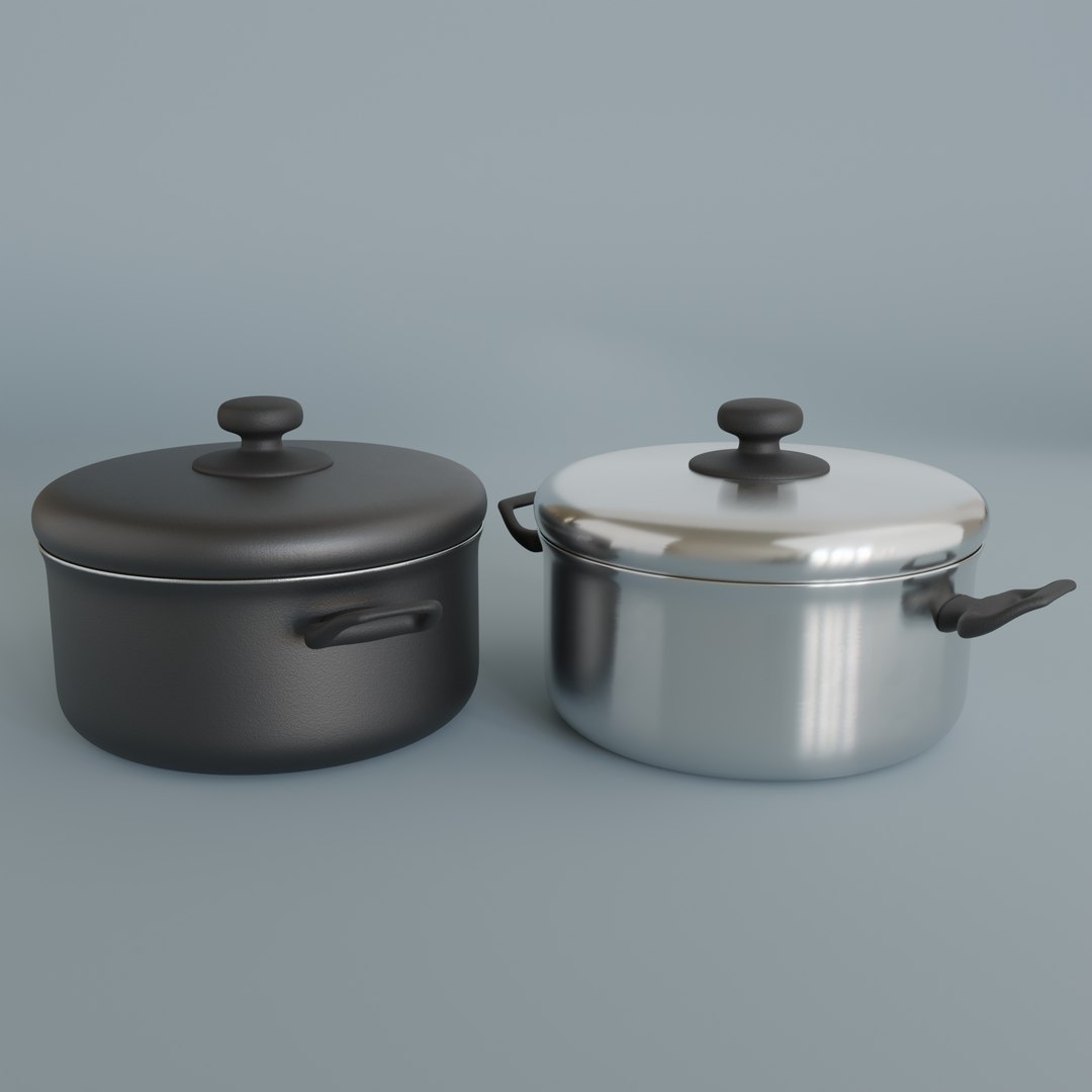 Cooking Pot 3D Model - TurboSquid 1774961