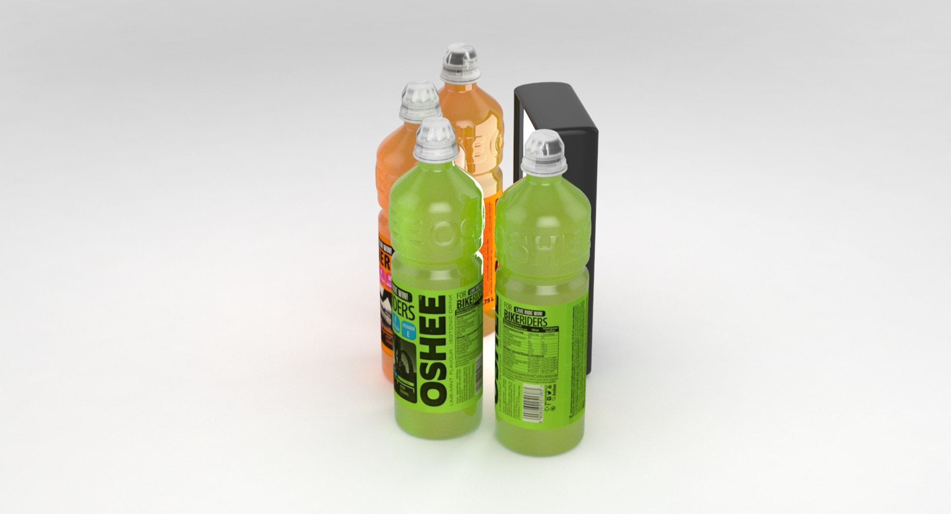 Oshee Isotonic Beverages Bottle 3D Model - TurboSquid 1208285