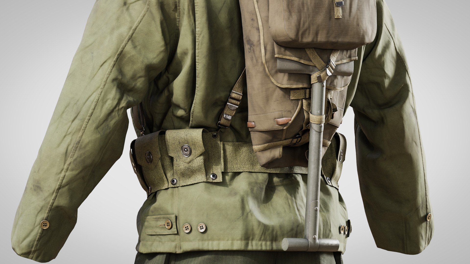 3D Soldier US WWII Infantry 3D Model - TurboSquid 2007349