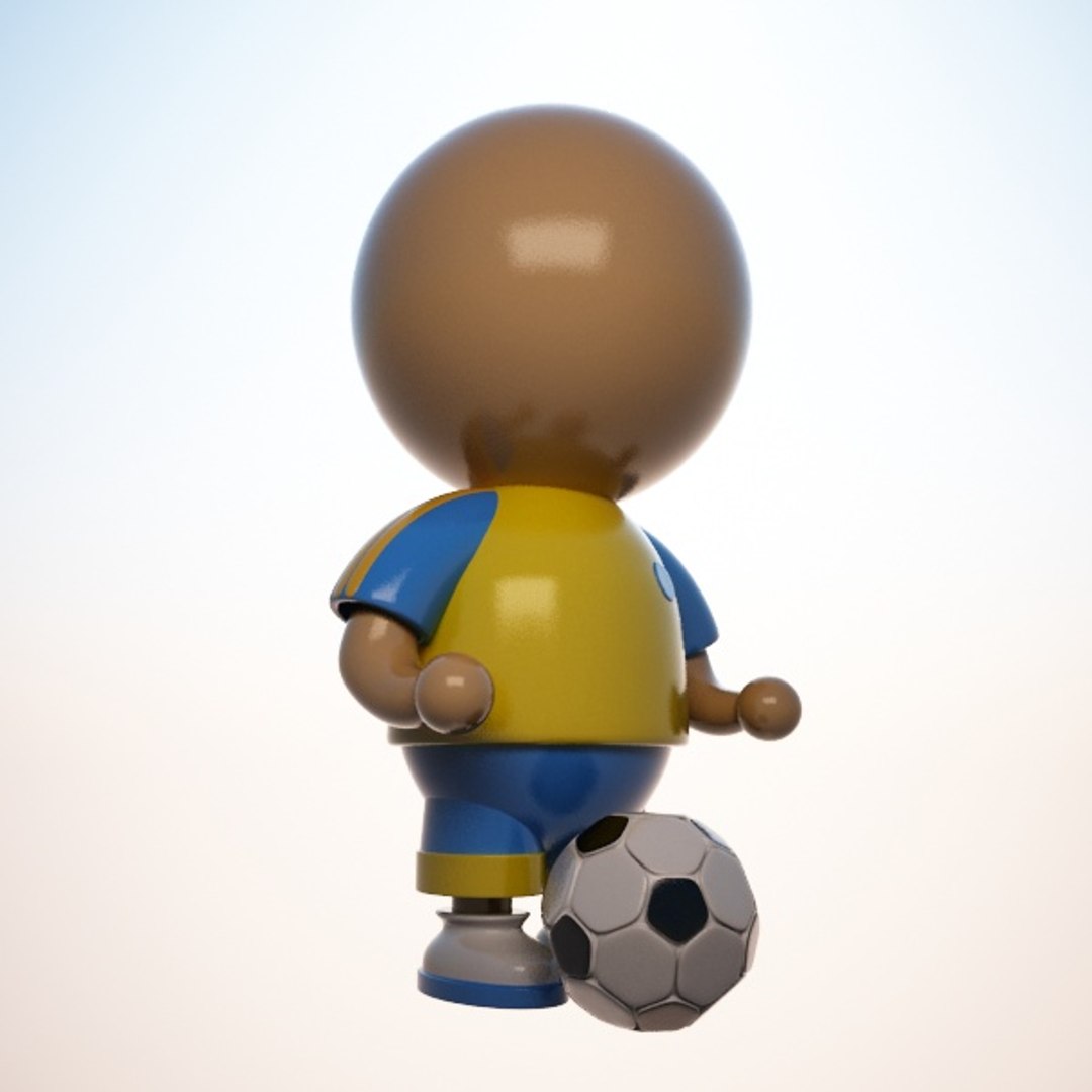 Max Cartoon Sportsman Character