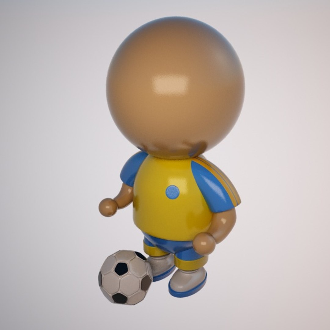 Max Cartoon Sportsman Character