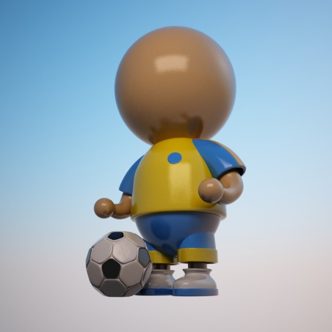 Max Cartoon Sportsman Character