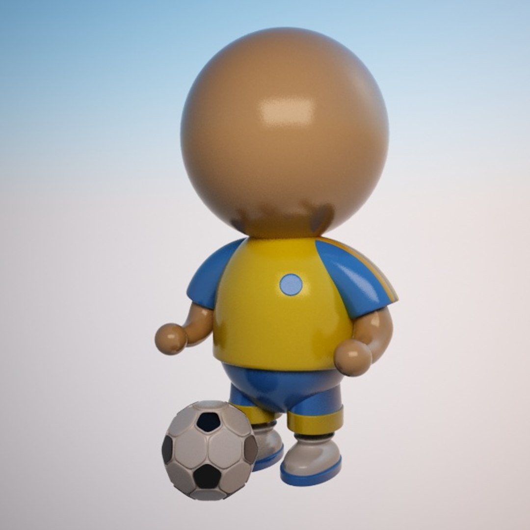 Max Cartoon Sportsman Character