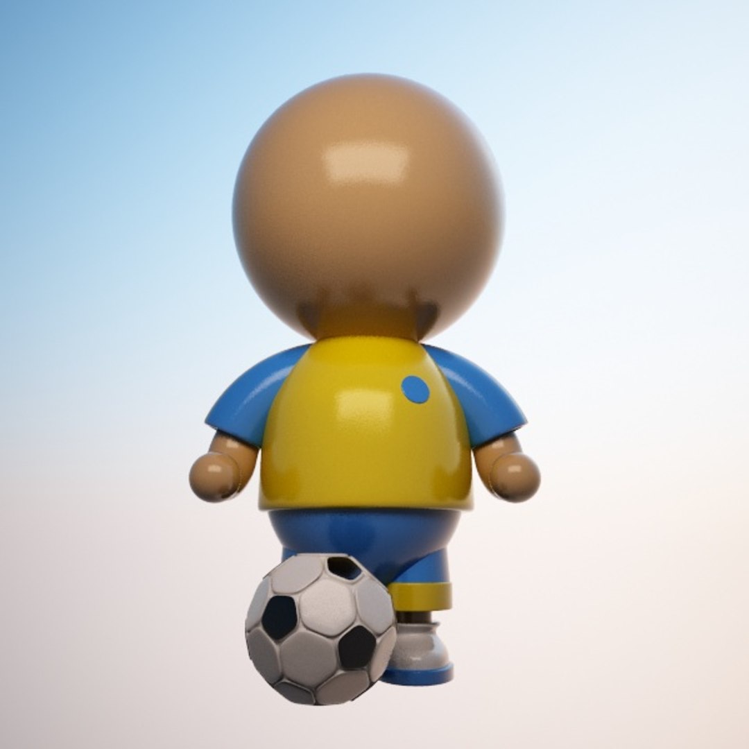 Max Cartoon Sportsman Character