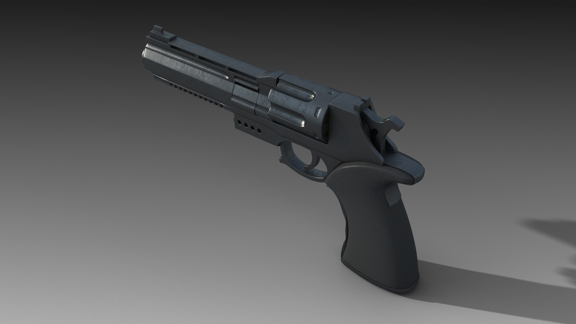 Mateba Revolver 3D Model - TurboSquid 1878625