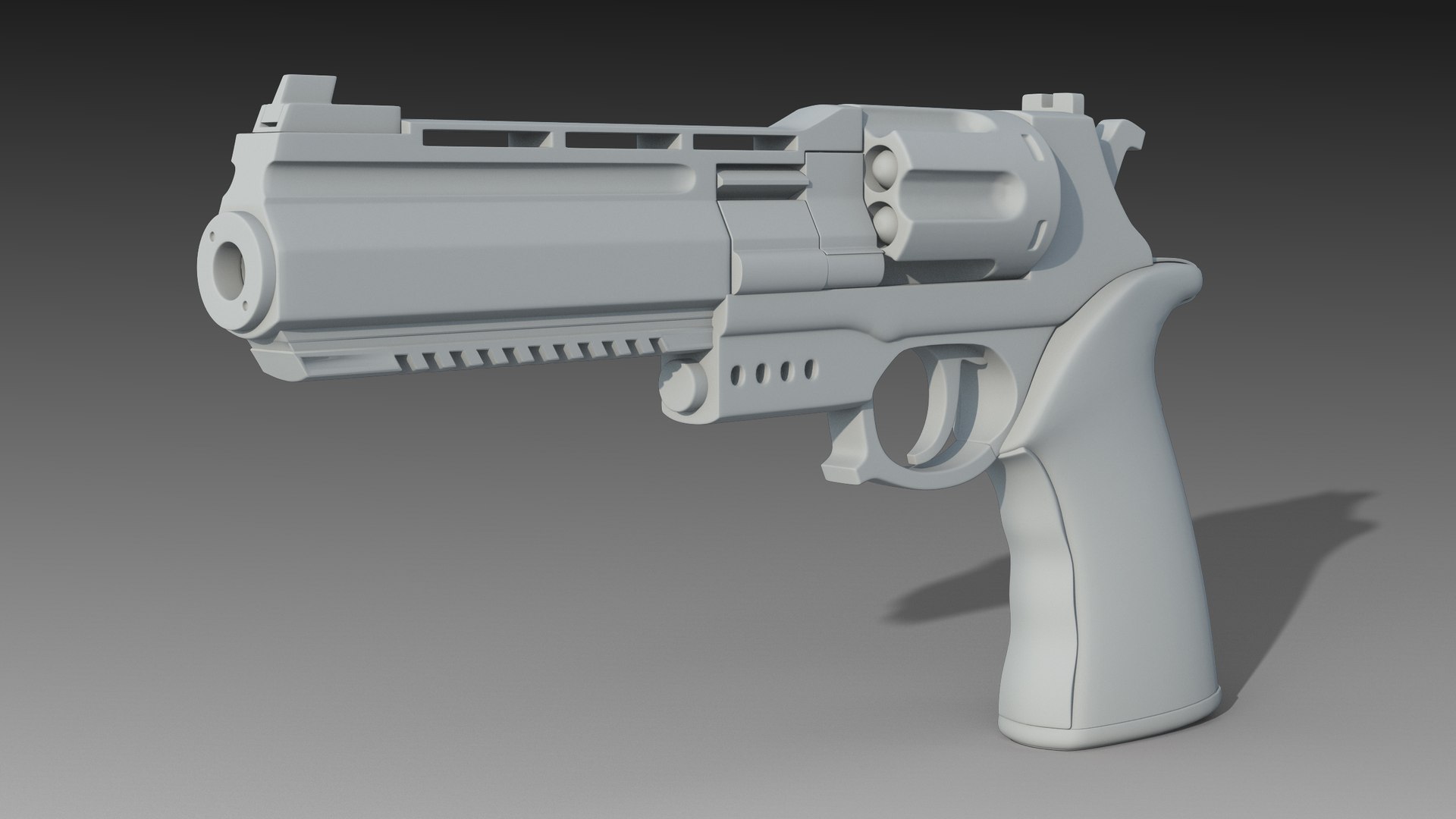 Mateba Revolver 3D Model - TurboSquid 1878625