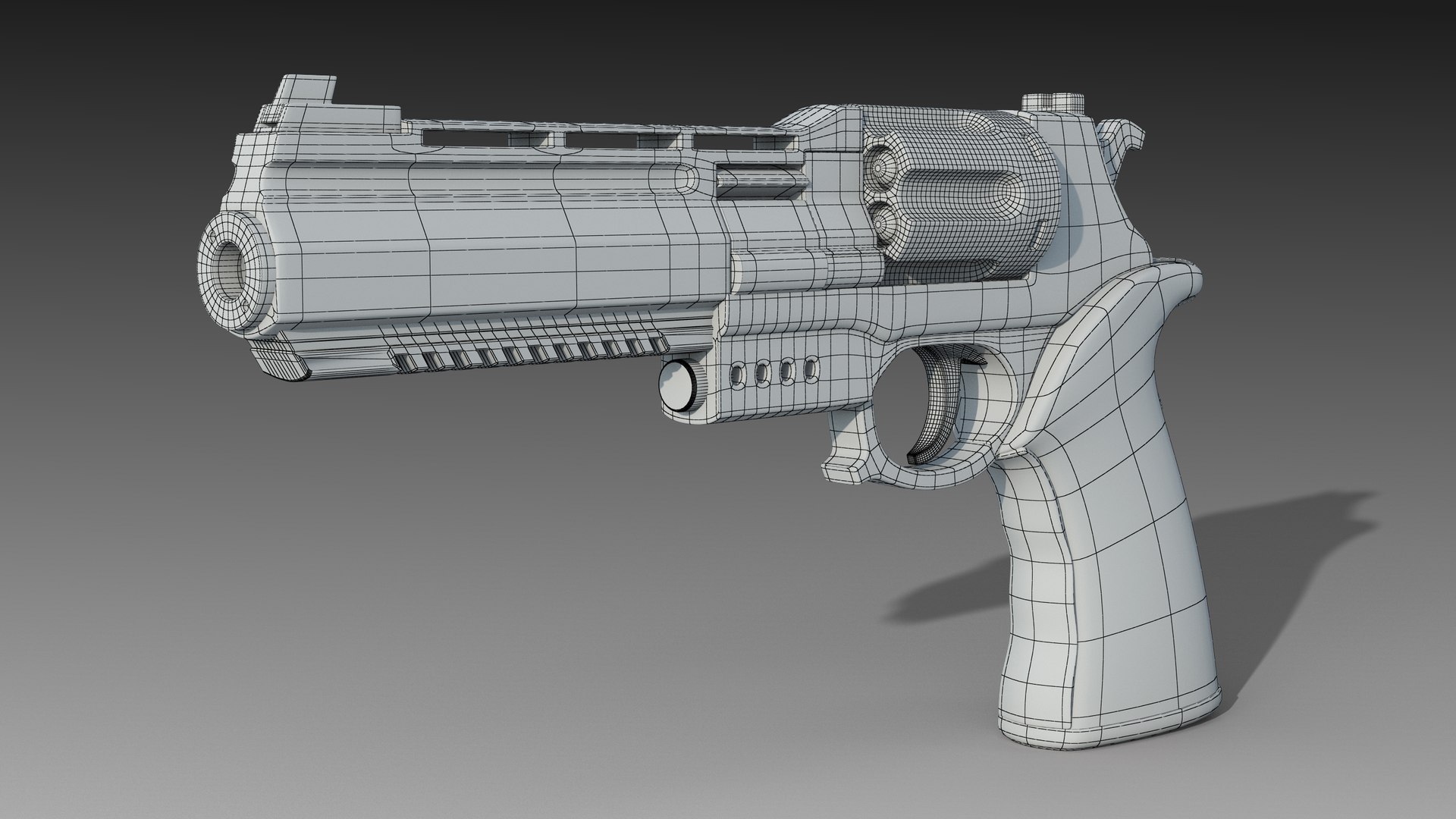 Mateba Revolver 3D Model - TurboSquid 1878625