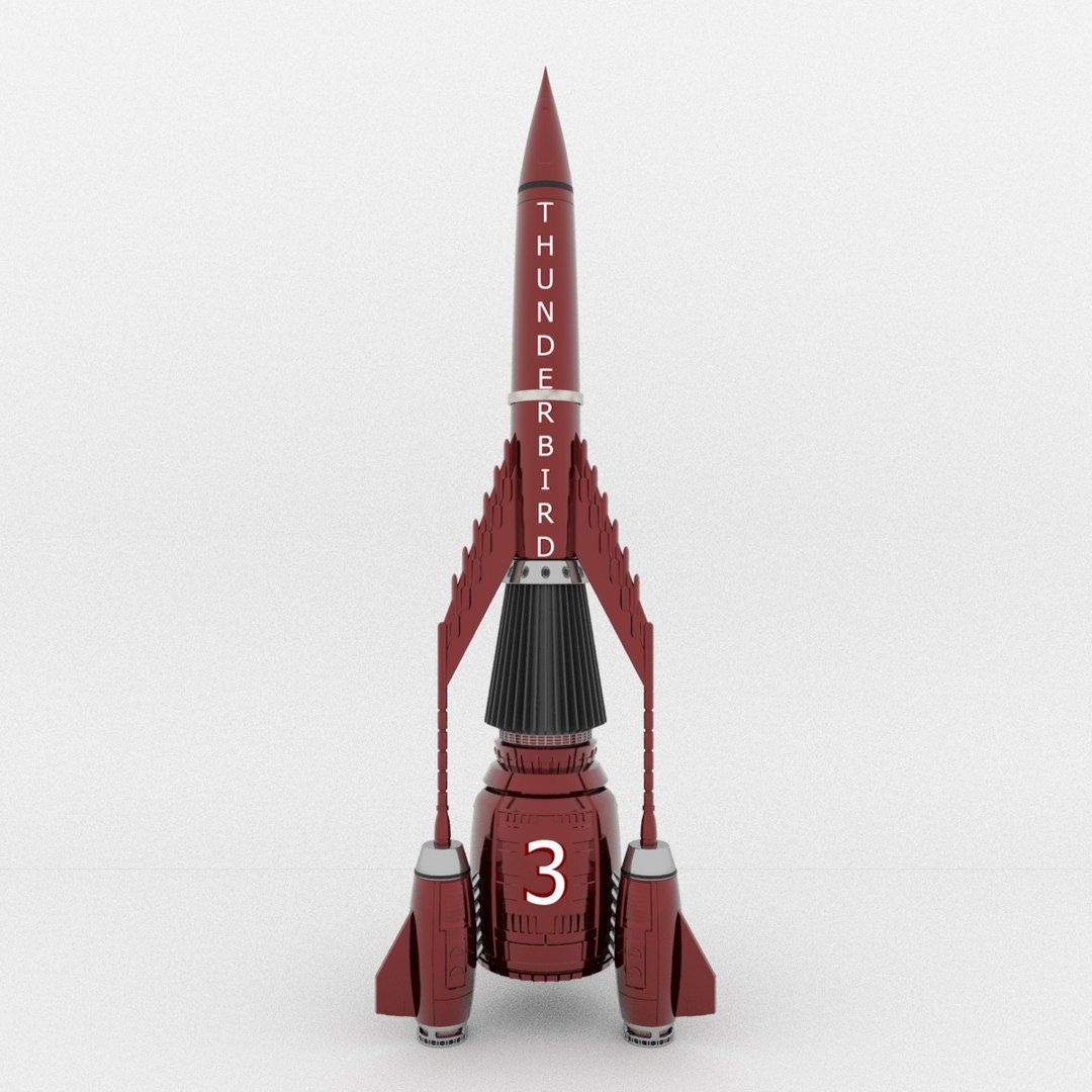 THUNDERBIRD 3 INTERNATIONAL RESCUE3D模型 - TurboSquid 1960181
