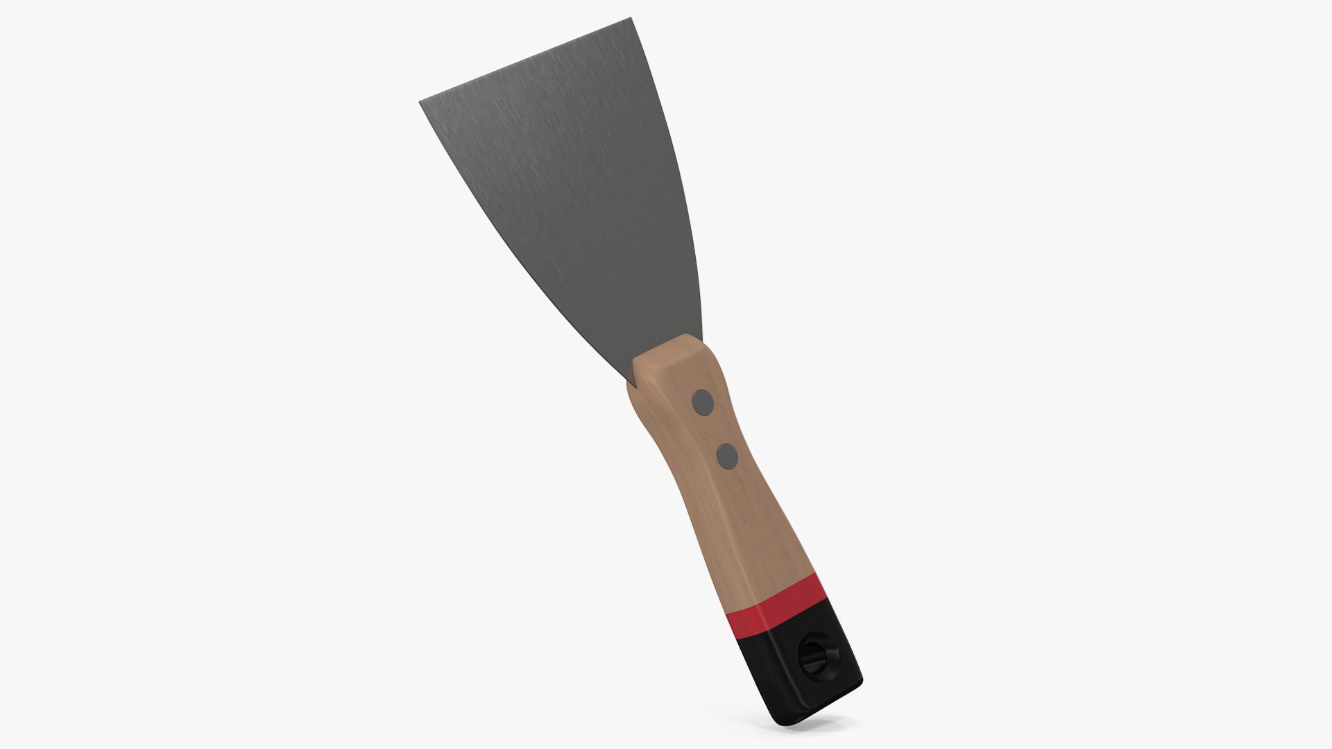 3D model Scraper 3 Inch Wood Handle - TurboSquid 1943452