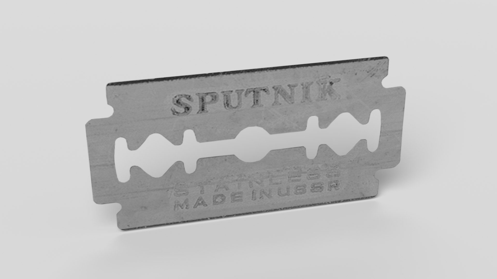 Razor Blade 3D Model - TurboSquid 1928220