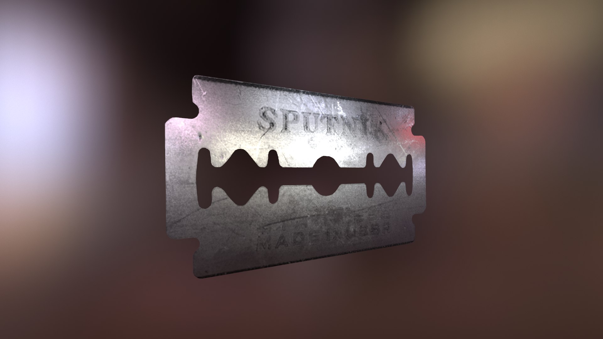 Razor Blade 3D Model - TurboSquid 1928220