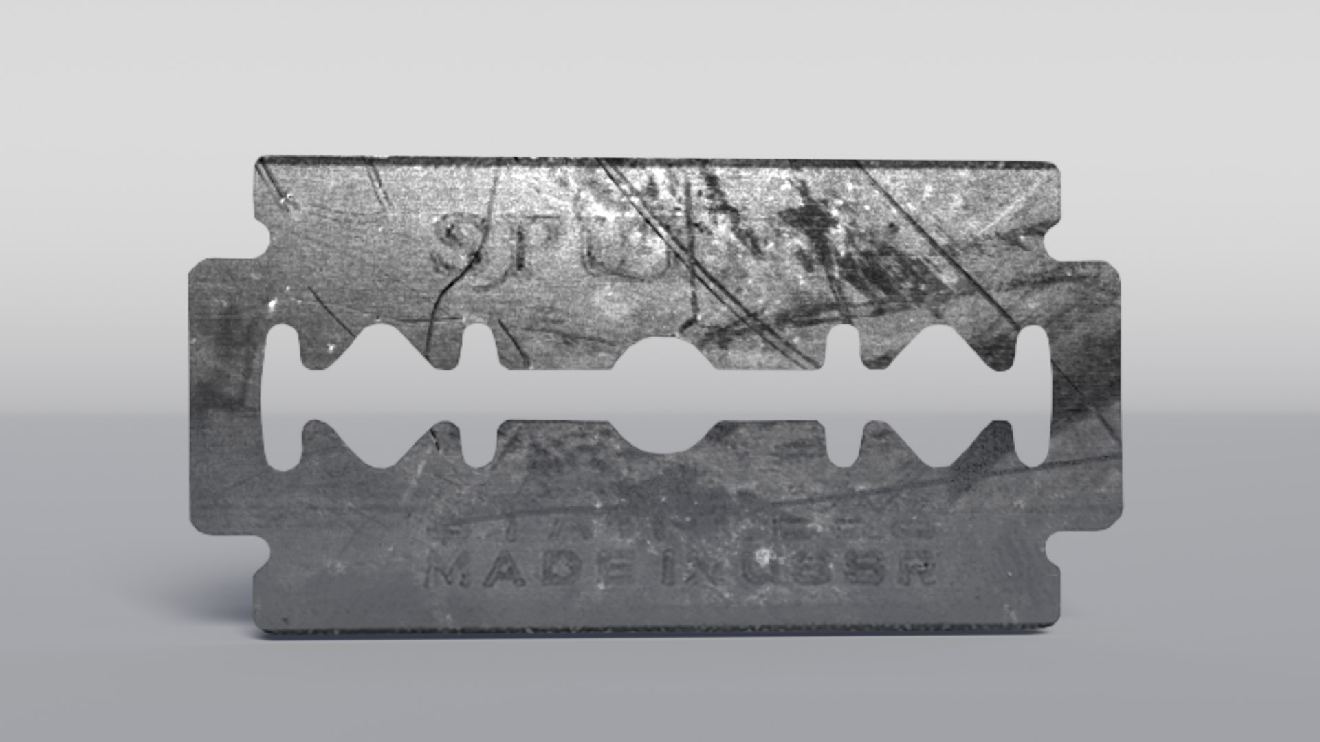 Razor Blade 3D Model - TurboSquid 1928220