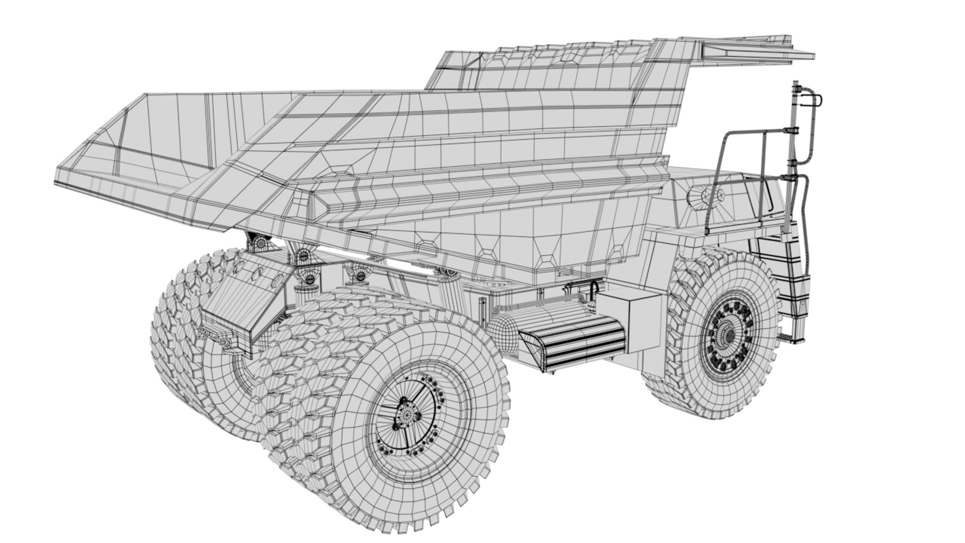 3d Belaz 7540 Model