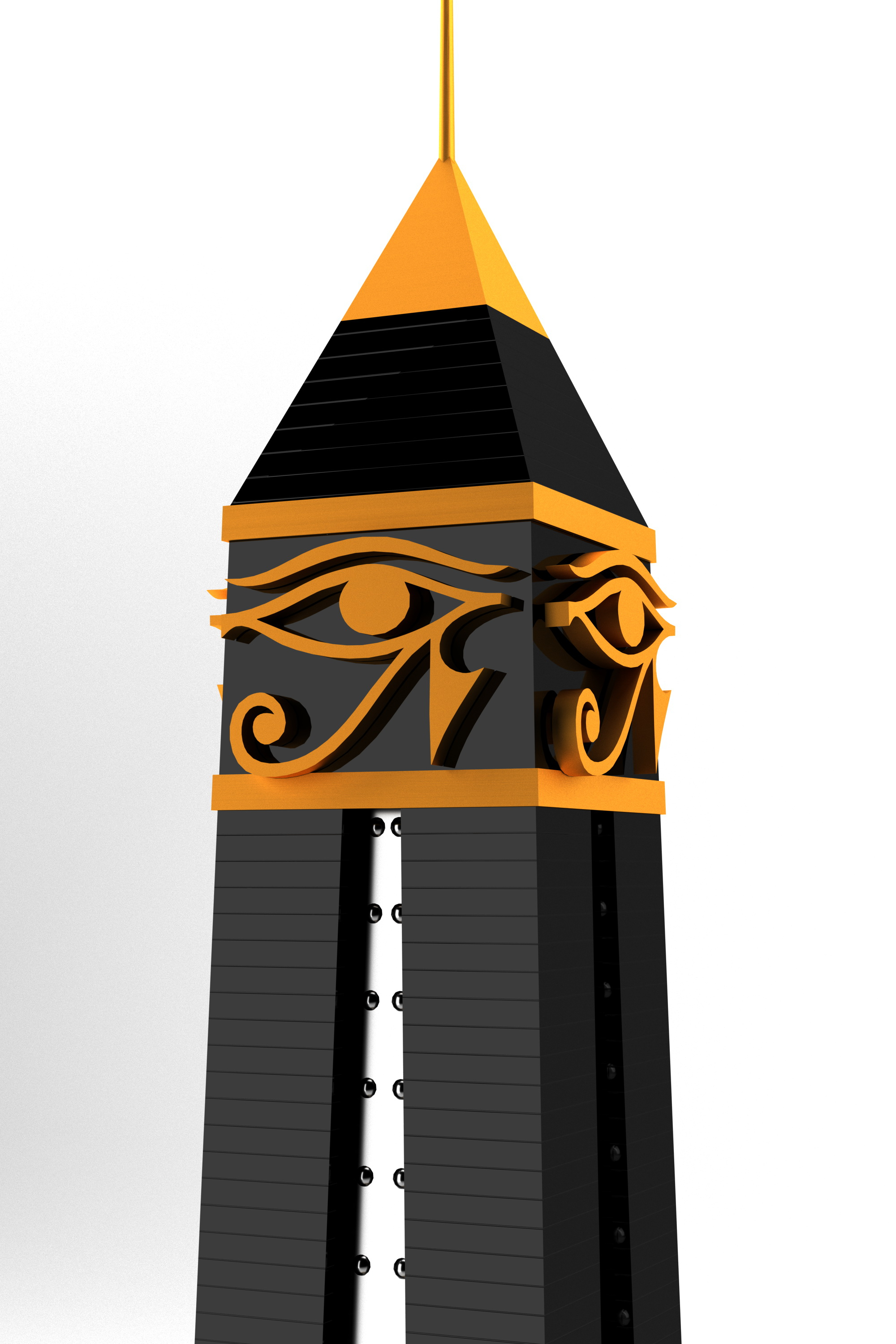 Modern pharaonic obelisk 3D - TurboSquid 1694781