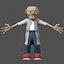 3d Model Mad Scientist
