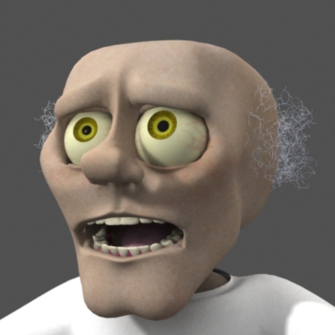 3d Model Mad Scientist