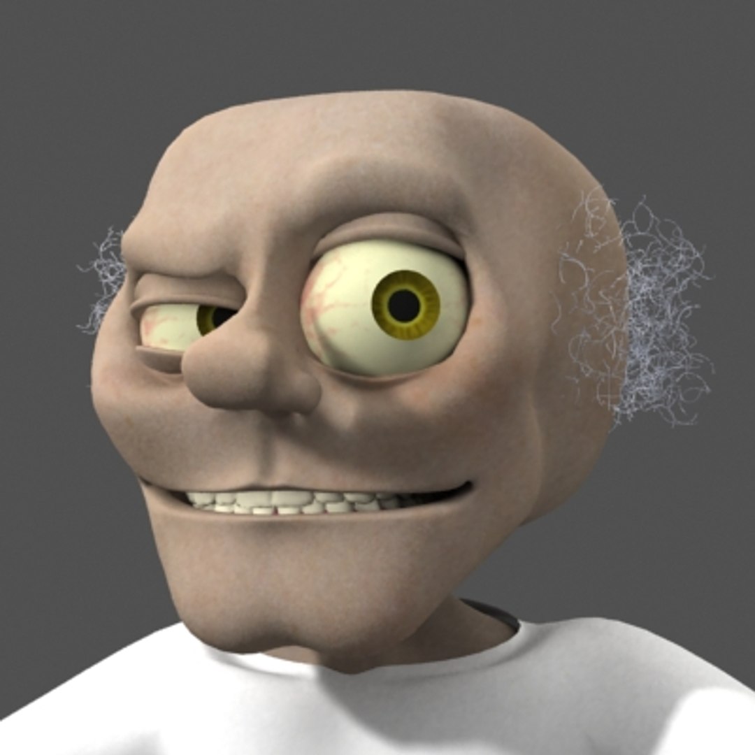 3d Model Mad Scientist
