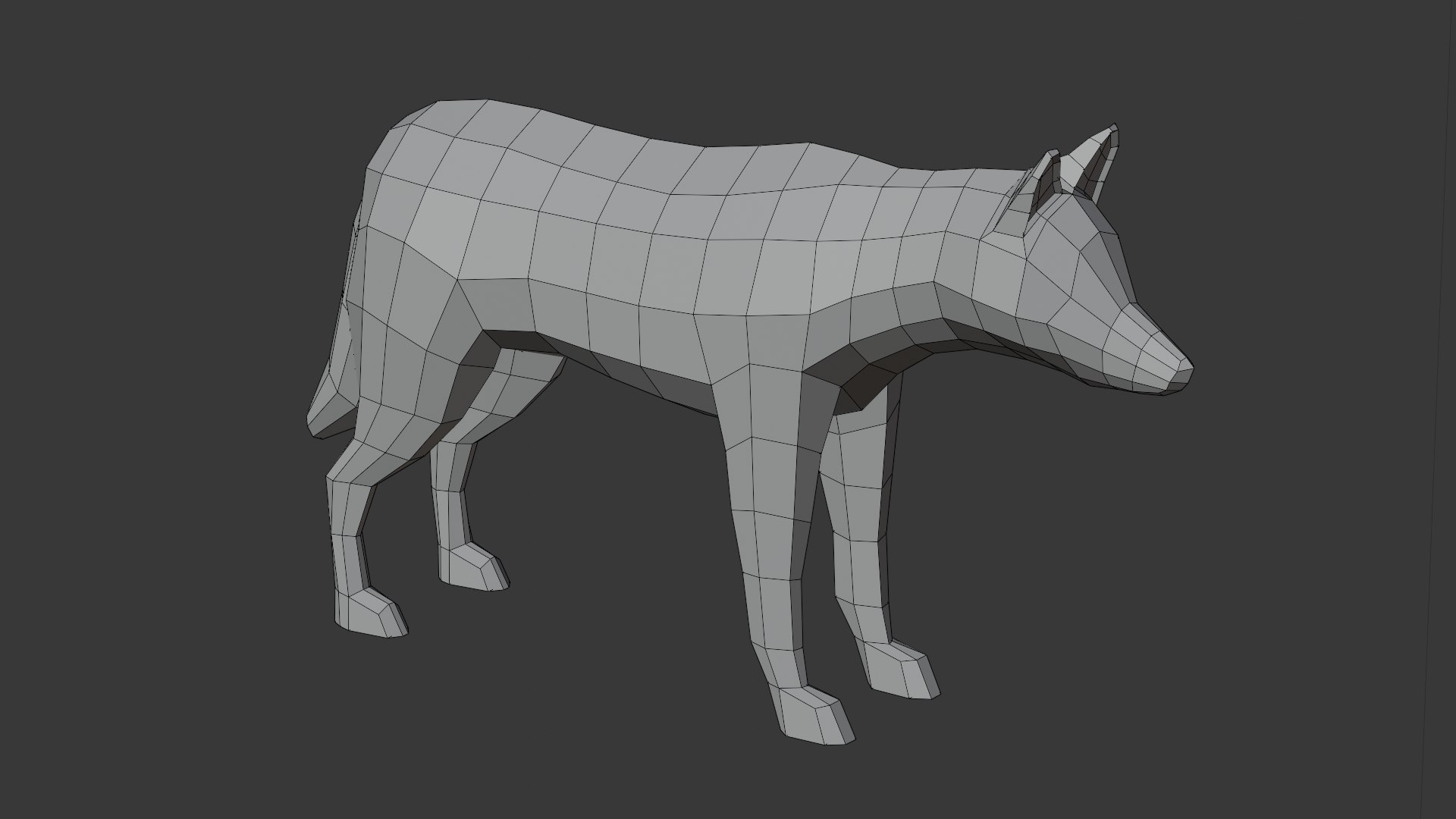 Stylized Lowpoly WOLF Model - TurboSquid 2121959
