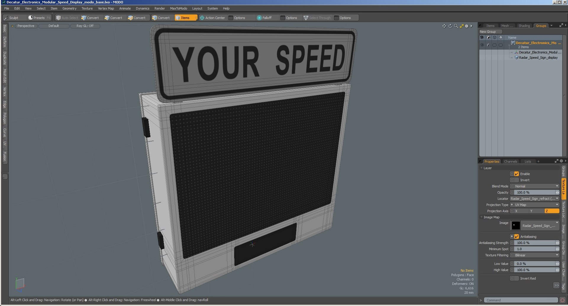 3D Decatur Electronics Modular Speed Model - TurboSquid 1631521