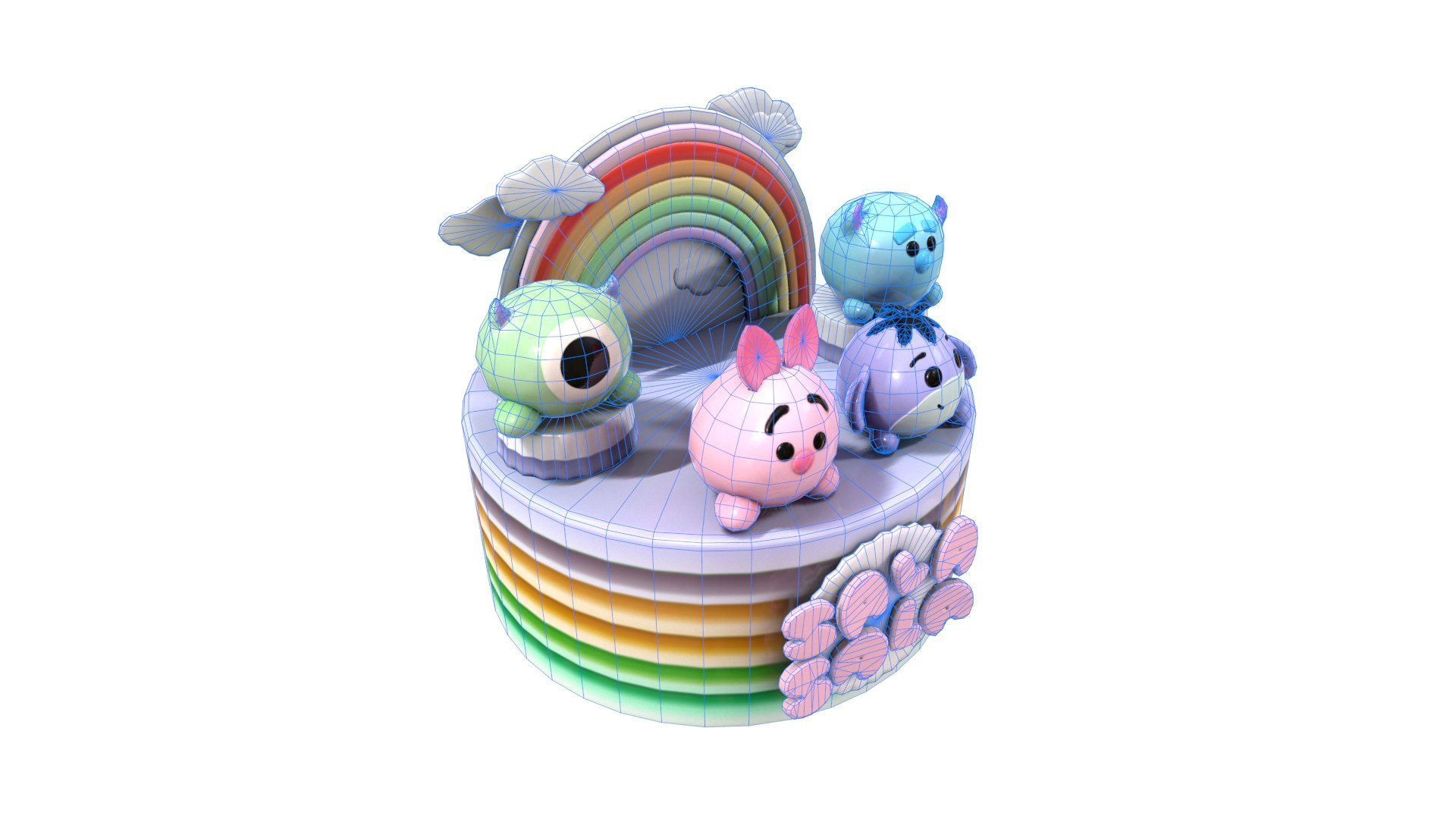 3D JellyCake Model - TurboSquid 2024248