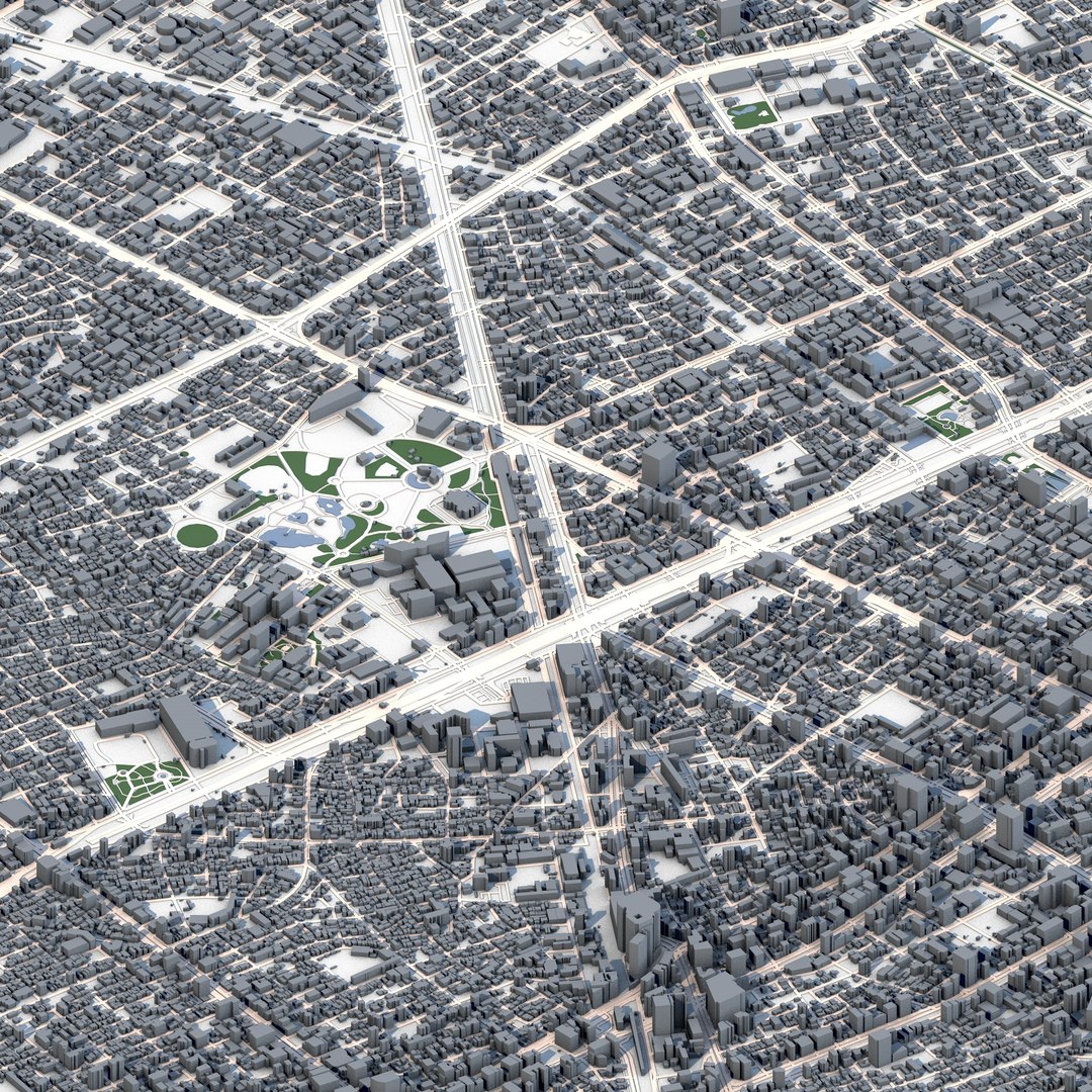 3D Nagoya City Japan - TurboSquid 2397614