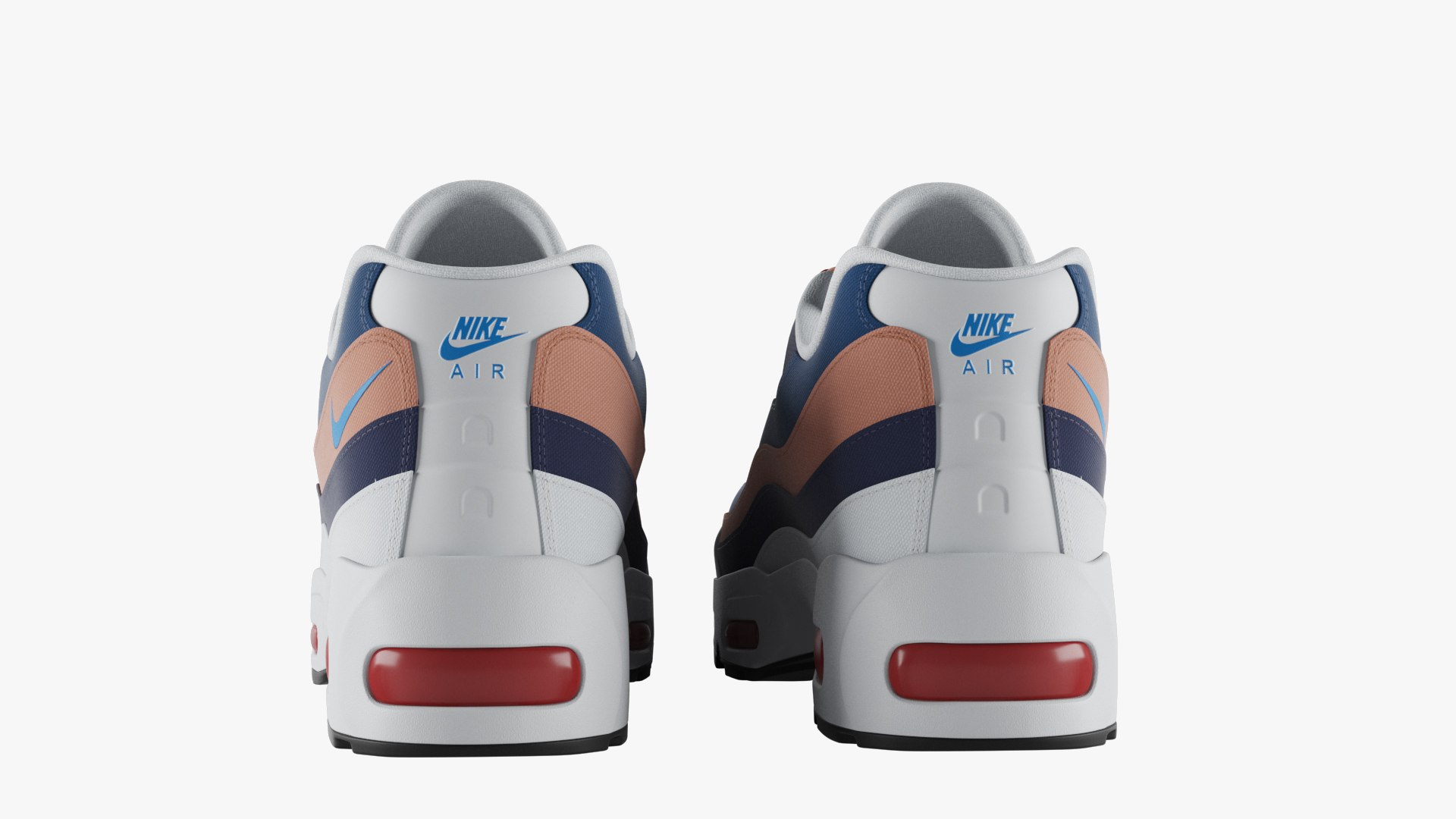 Nike Air Max 95 Multicolor 3D Model - TurboSquid 1975707