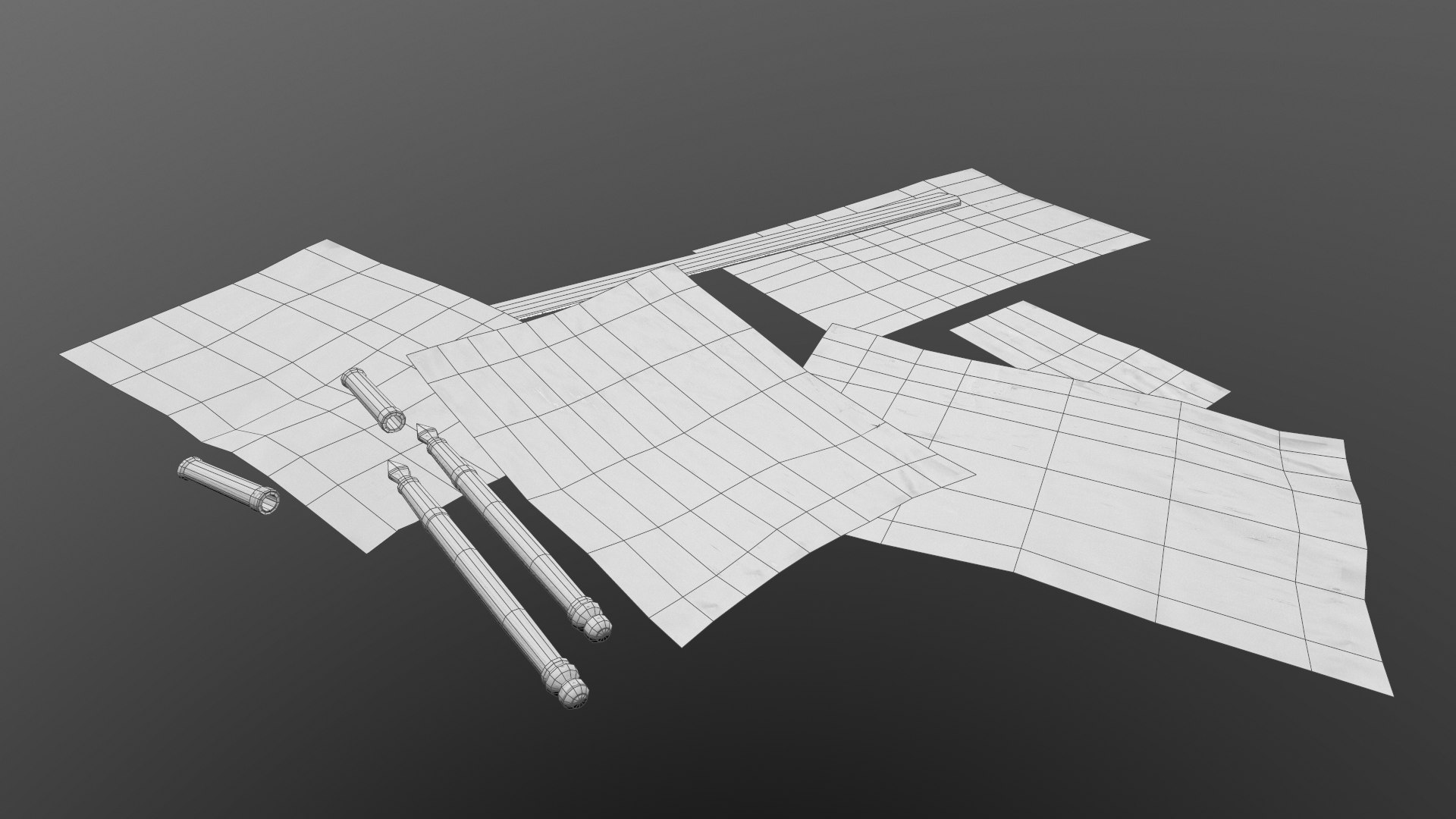3D Paper Clutter Model - TurboSquid 1749365