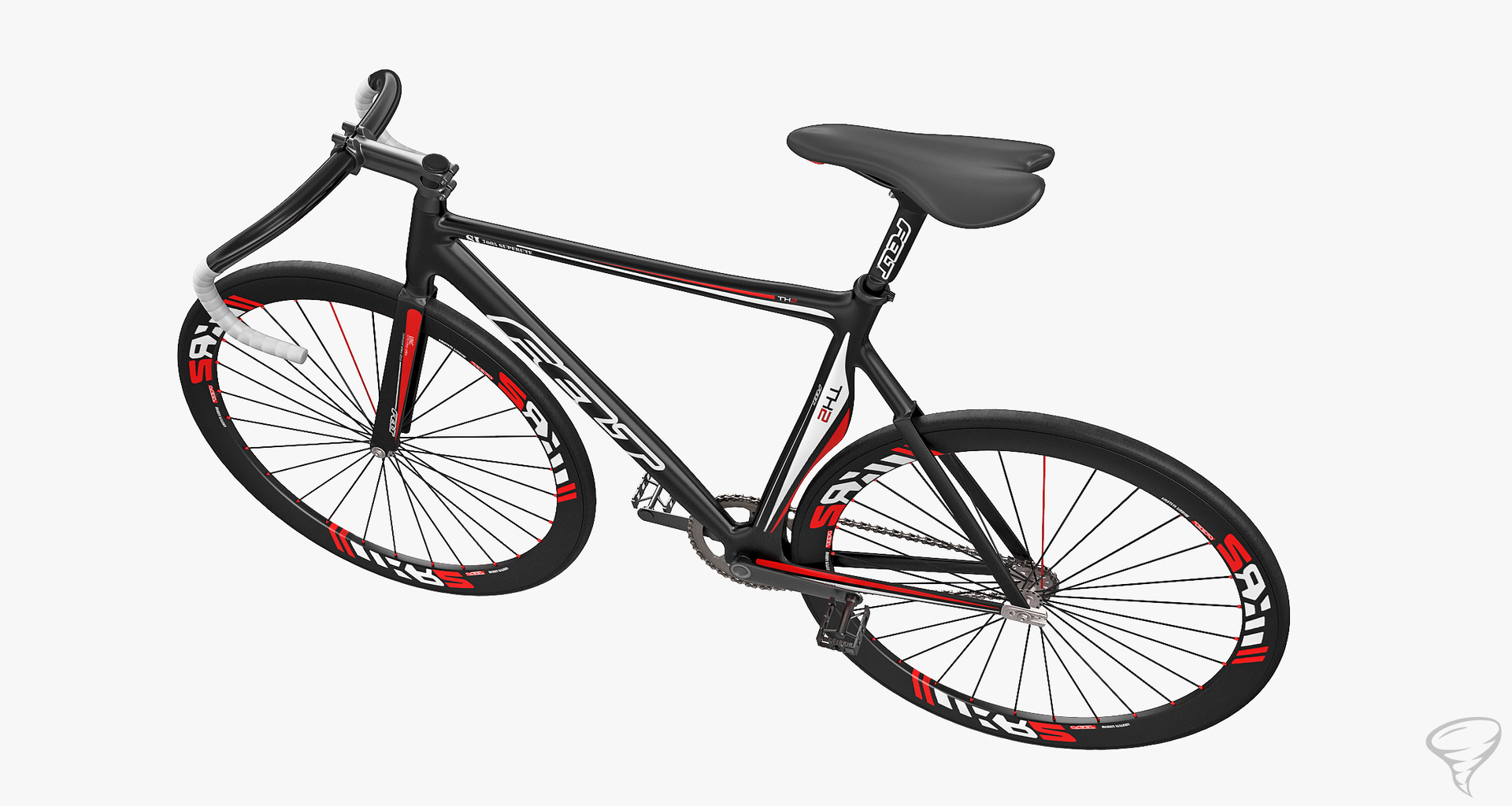 felt track bike tk2 3d max