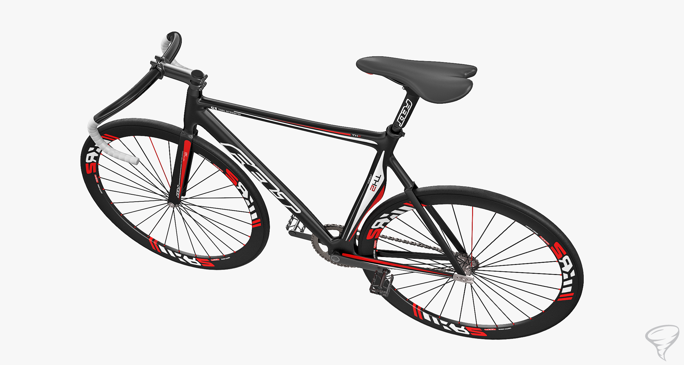 felt track bike tk2 3d max