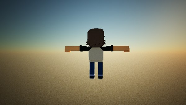 Voxel Man model - TurboSquid 1831698