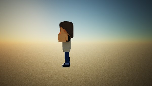 Voxel Man model - TurboSquid 1831698
