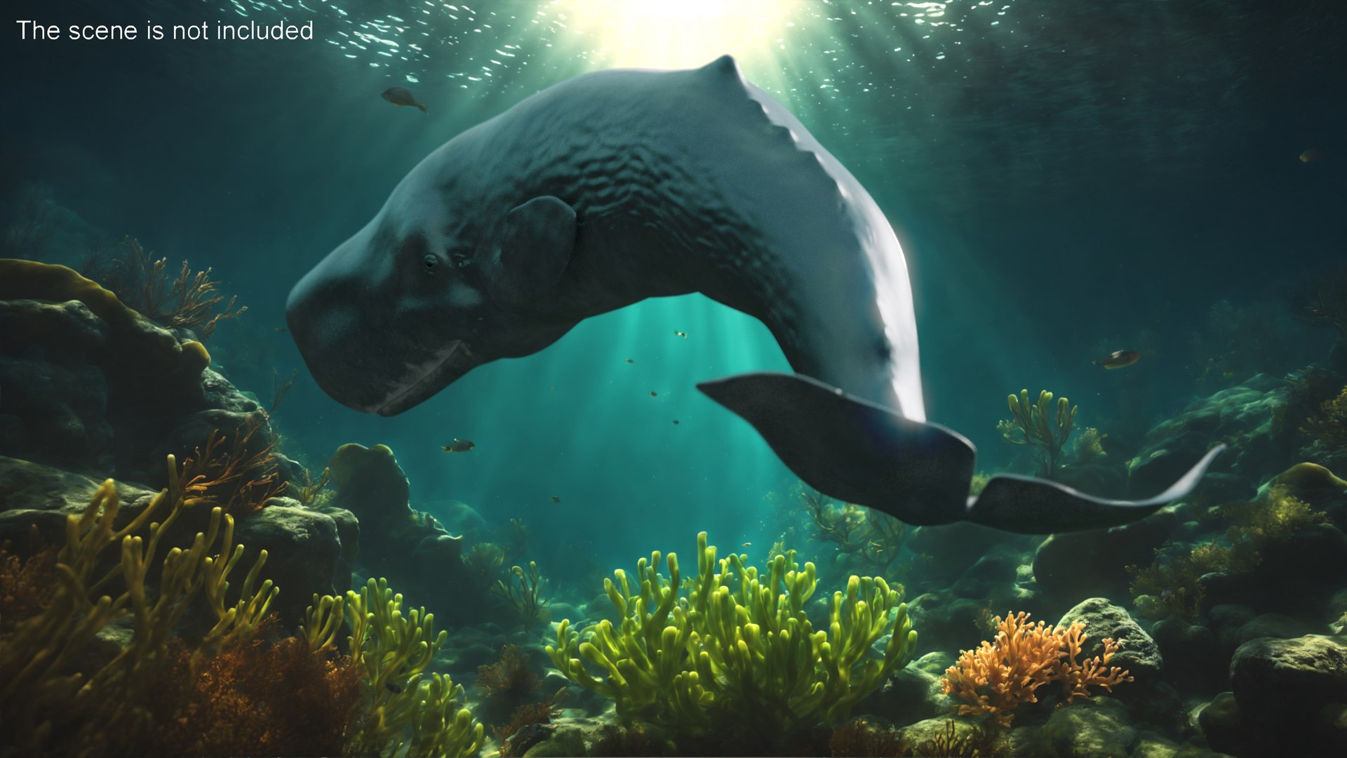 Cachalot Rigged For Cinema 4D 3D Model - TurboSquid 2145669