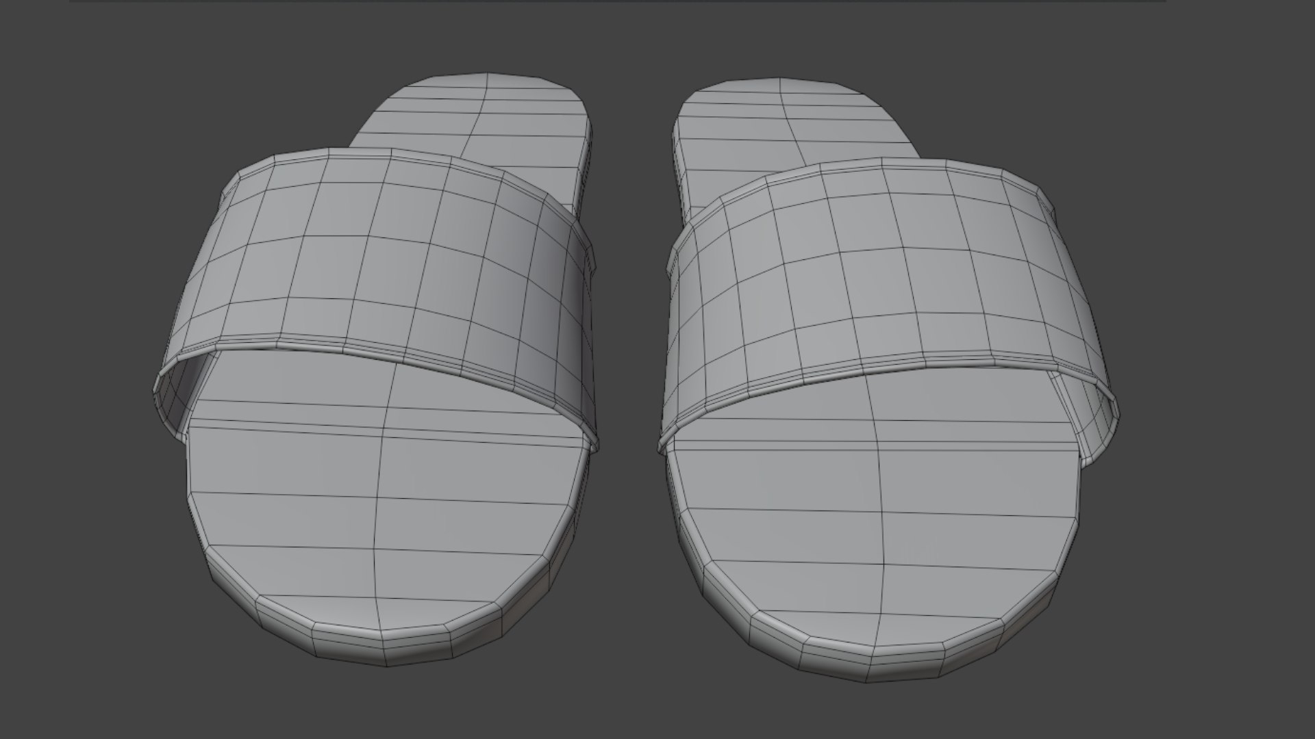 3D Cherry slippers model - TurboSquid 1857601