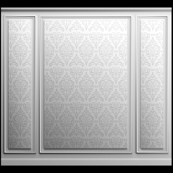 3D molding wall model - TurboSquid 1487132