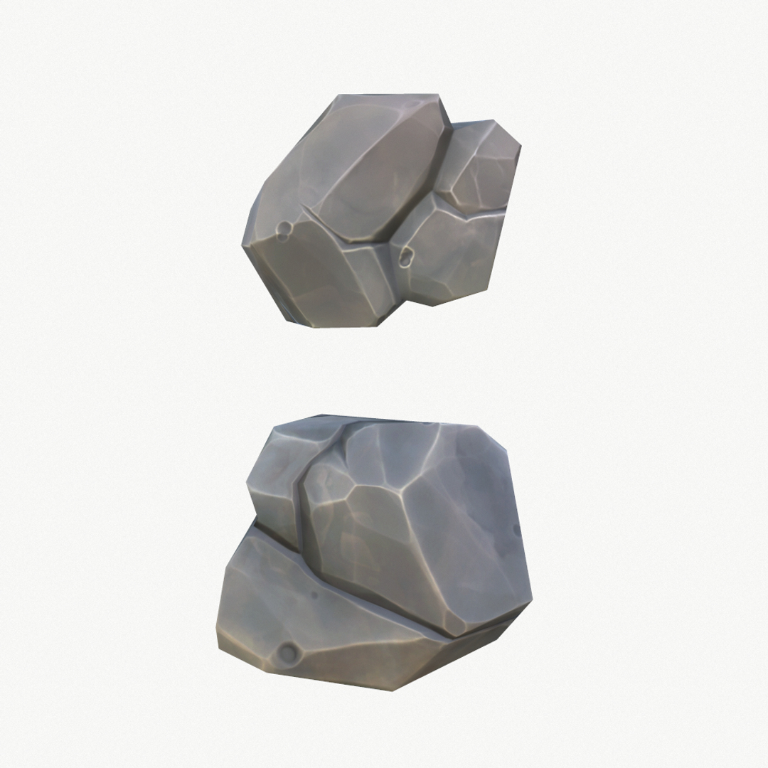 3D Small Stones - TurboSquid 1347170