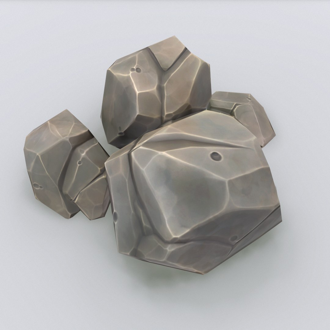 3D Small Stones - TurboSquid 1347170