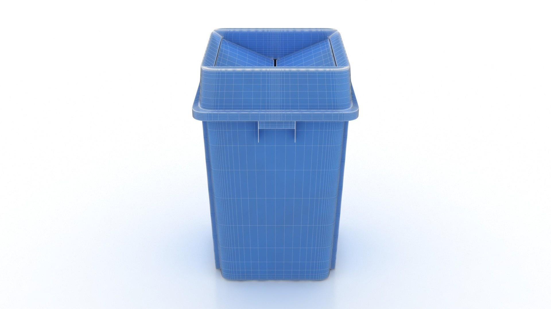3D Recycling Trash Bin Model - TurboSquid 2327098