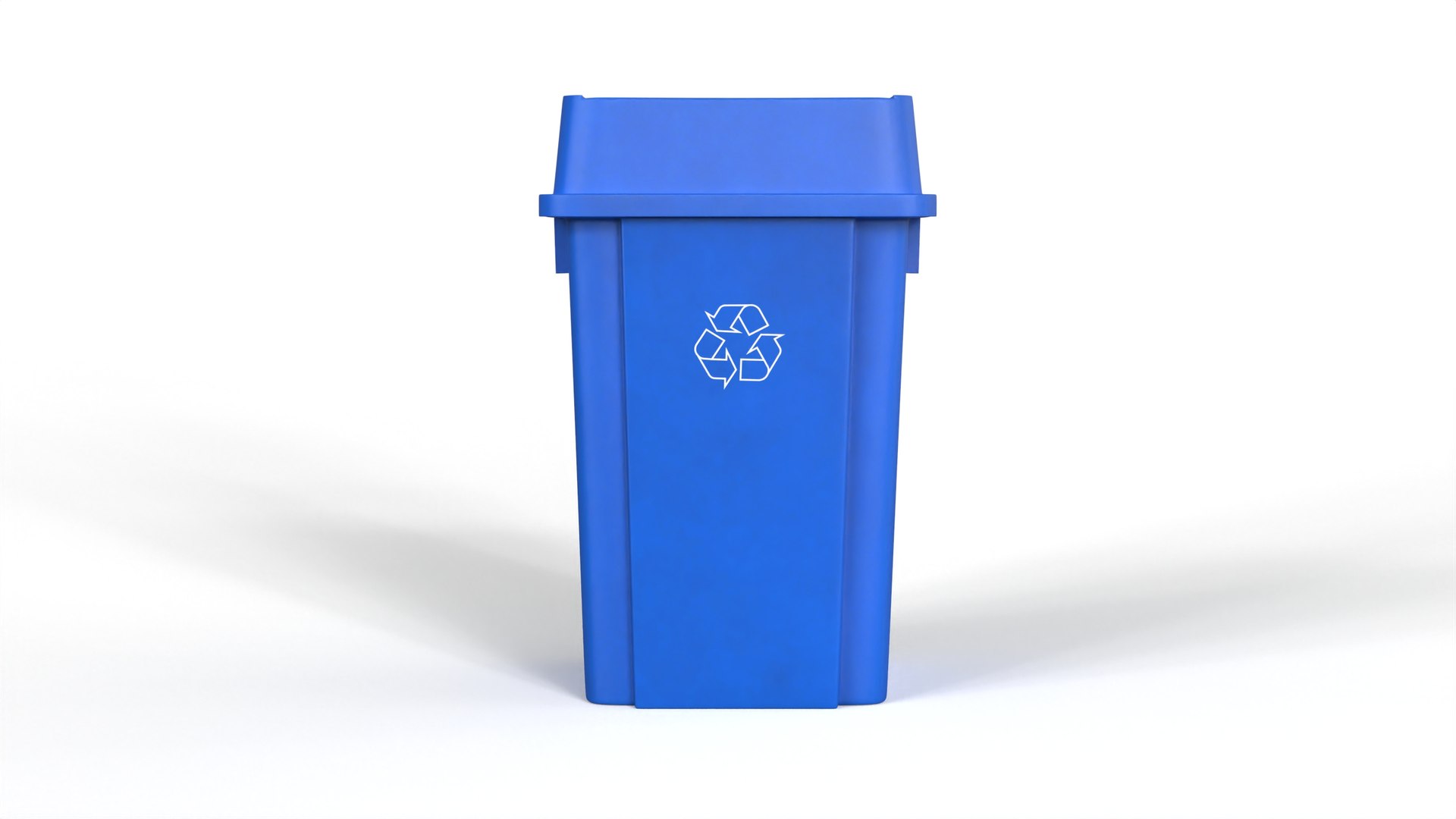 3D Recycling Trash Bin Model - TurboSquid 2327098