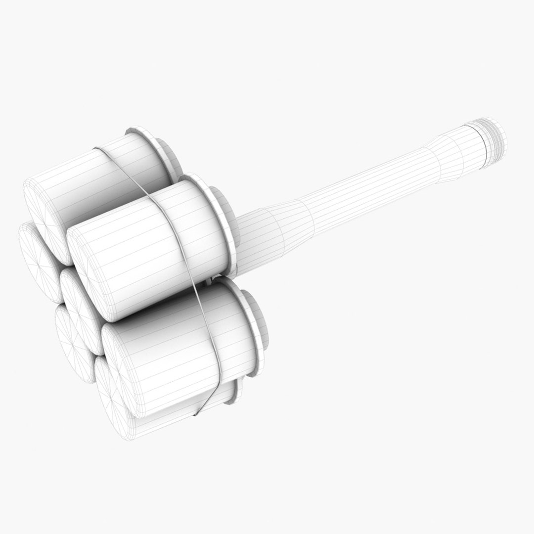 Set M24 Stick Grenades 3D - TurboSquid 1169920