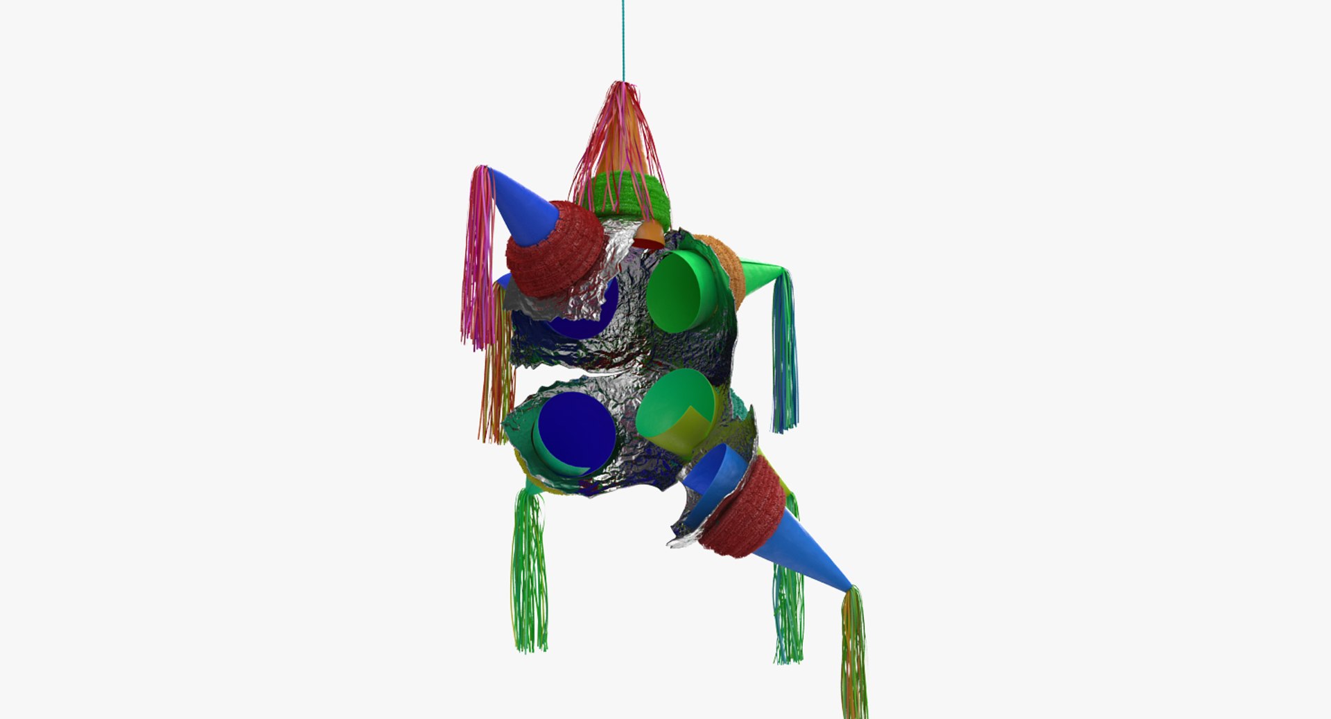 3D Smashed Star Pinata Model | 1141920 | TurboSquid