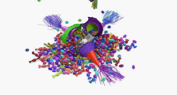 3D smashed star pinata model | 1141920 | TurboSquid