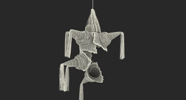 3D smashed star pinata model | 1141920 | TurboSquid