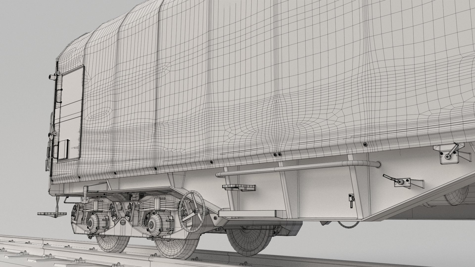 3D Container Train Shimmns Model - TurboSquid 1527233