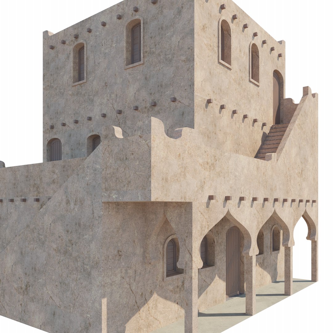 3D MIDDLE EAST HOUSE -1767233971 - TurboSquid 1760436