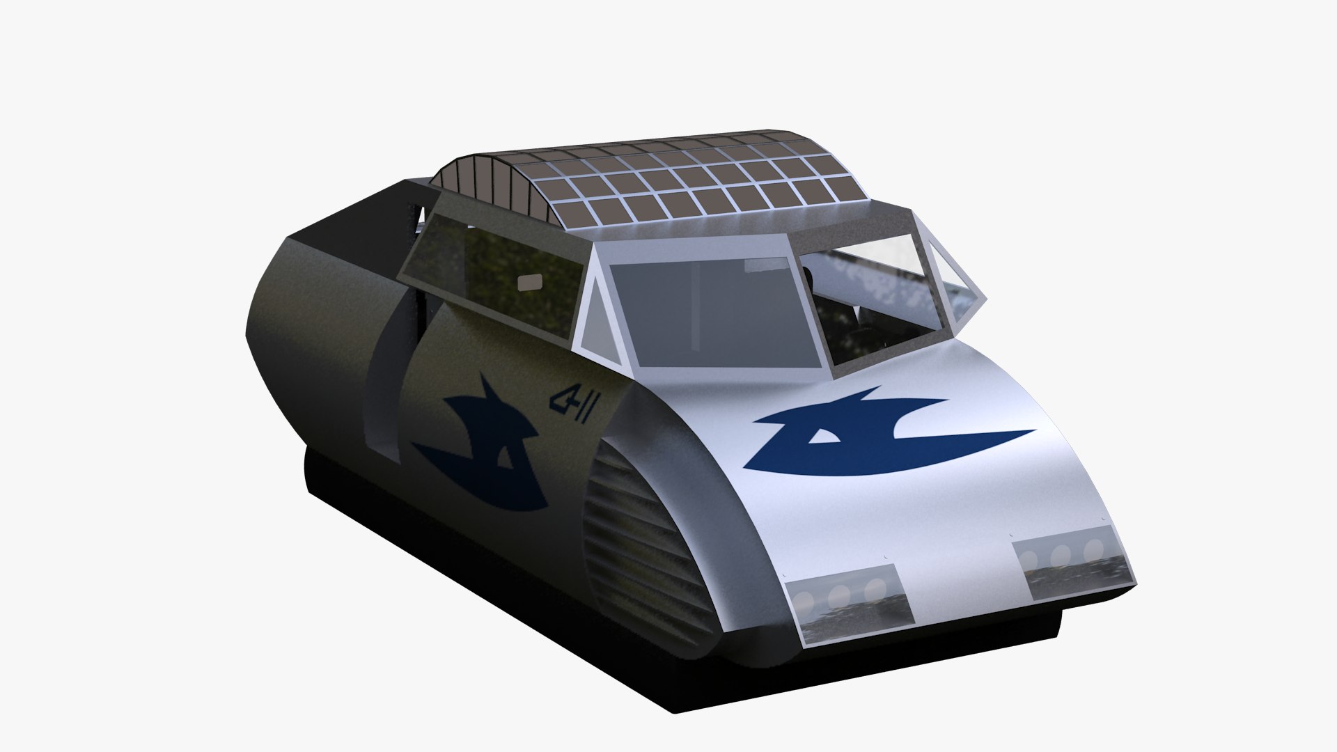 LOGANs RUN Solar Car 3D Model - TurboSquid 1811883