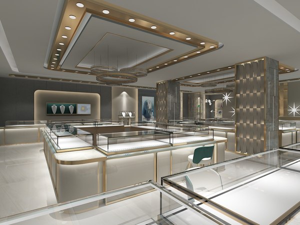 Free 3D Jewelry-Store Models | TurboSquid