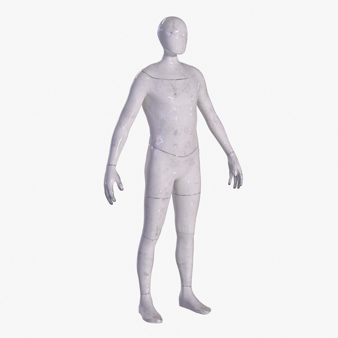 Male Humanoid Bot Rust 3D Model - TurboSquid 2095878