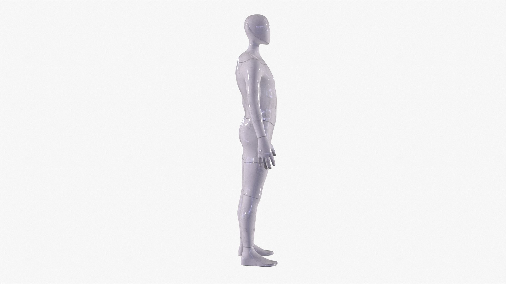 Male Humanoid Bot Rust 3D Model - TurboSquid 2095878